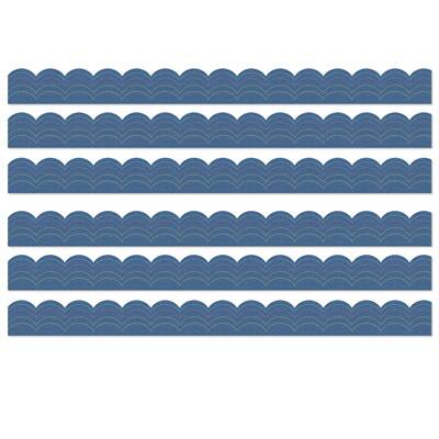 Carson Dellosa® Cool Denim Scalloped Borders Sets, 6ct. | Michaels