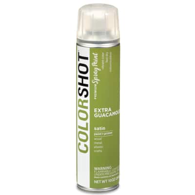 COLORSHOT® Premium Satin Spray Paint | Michaels