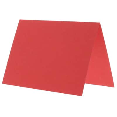 JAM Paper A1 Red Linen Blank Foldover Cards, 100ct. | Michaels