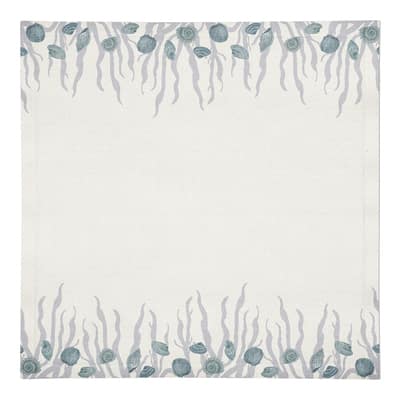 Shell & Coral Border Cotton Twill Napkin | Michaels