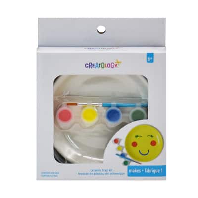 Color Your Own Ceramic Tray Kit by Creatology™ | Michaels