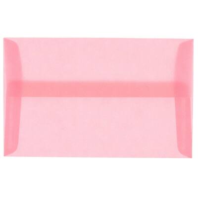 JAM Paper A1 Translucent Vellum Invitation Envelopes, 25ct., Color ...