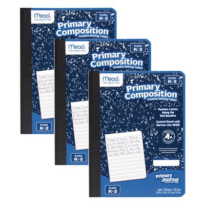 Mead® Primary Composition Writing Tablet, 3ct. | Michaels