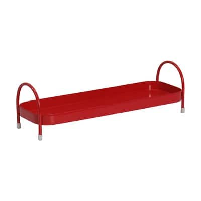 16.5" Red Metal Tray by Ashland® | Michaels