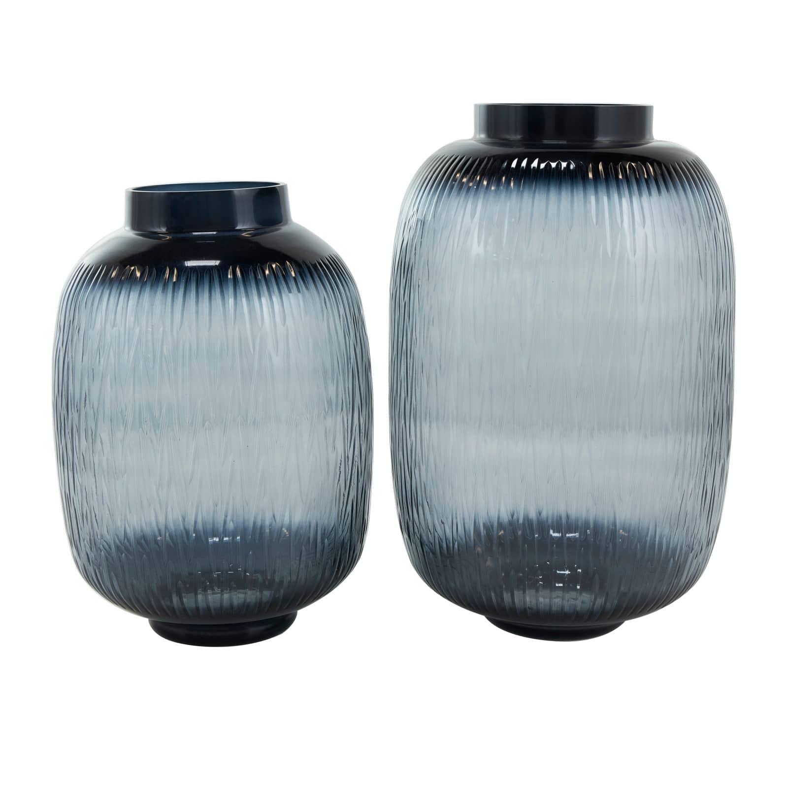 Black & Gray Ombre Glass Vase Set | Michaels