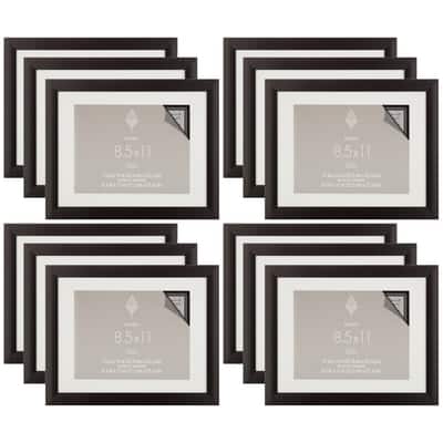 Buy in Bulk - 12 Pack: Black Frame With Mat, Aspect by Studio Décor ...