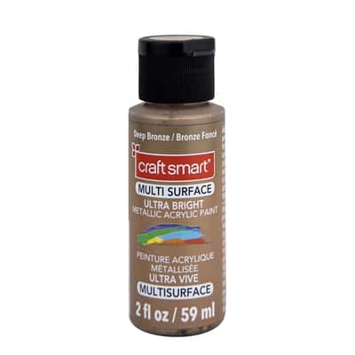 Multi-Surface Ultra Bright Metallic Paint by Craft Smart® | Michaels