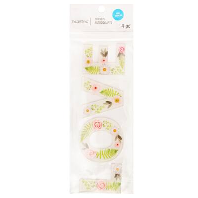 Floral Love Wedding Stickers by Recollections™ | Michaels