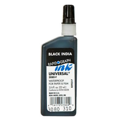 Koh-I-Noor Rapidograph Universal® Black India Ink, 0.75oz. | Michaels