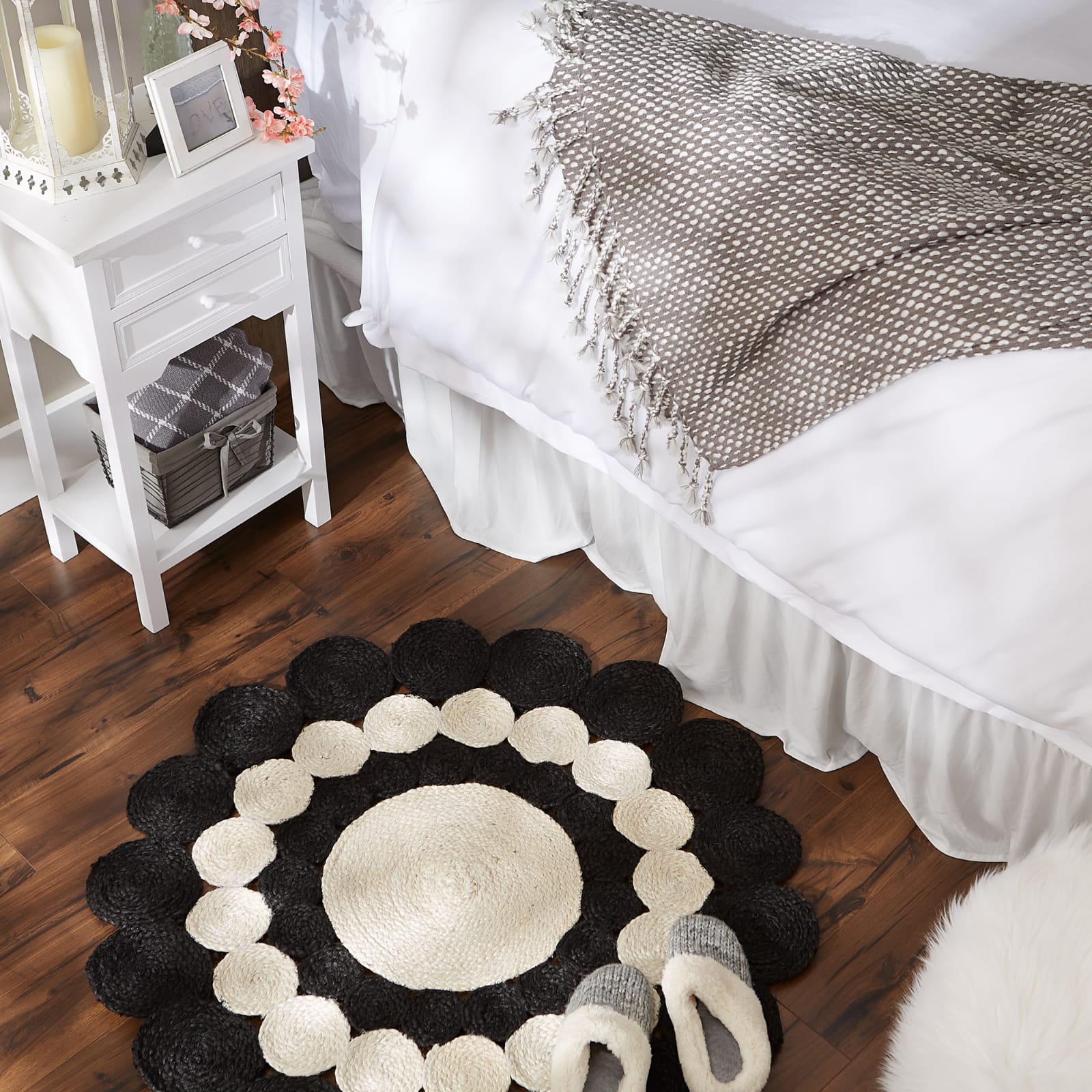 DII® Round Braided Jute Rug, 3ft. | Michaels