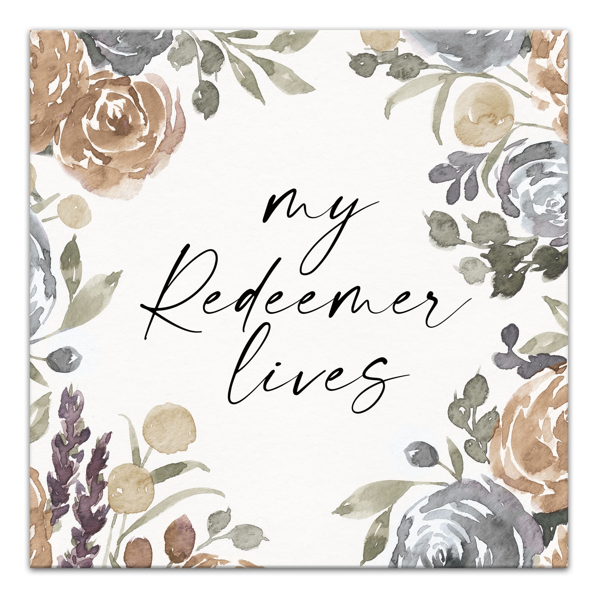 My Redeemer Lives Canvas Wall Art | Michaels