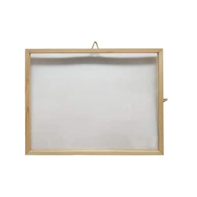 16" x 20" Unfinished Wood Framed Acrylic Sign by Make Market® | Michaels