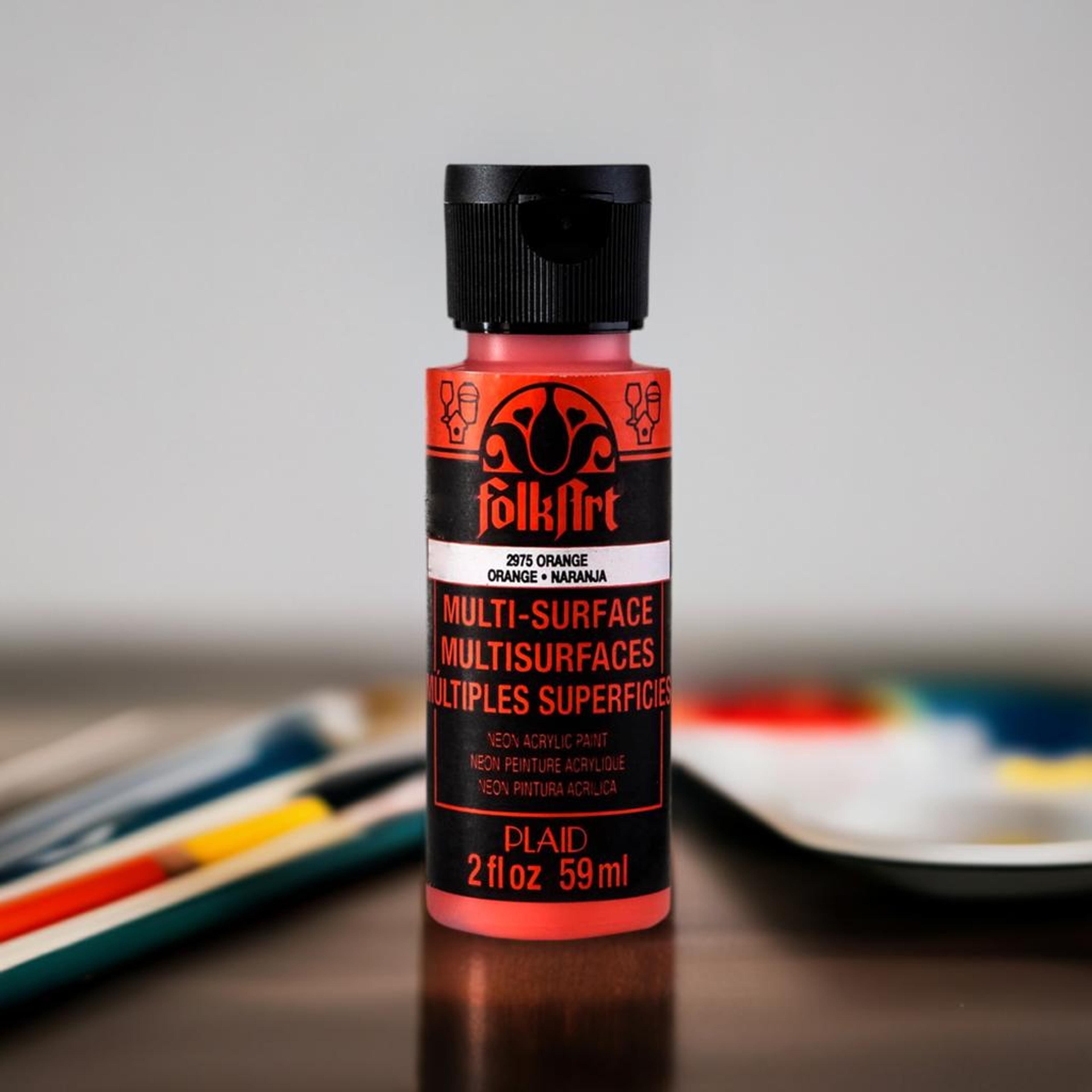 FolkArt Multi Surface Neon Glow Acrylic Paint