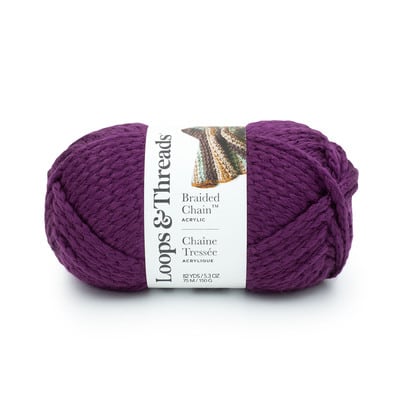 Braided Chain™ Yarn by Loops & Threads® | Michaels