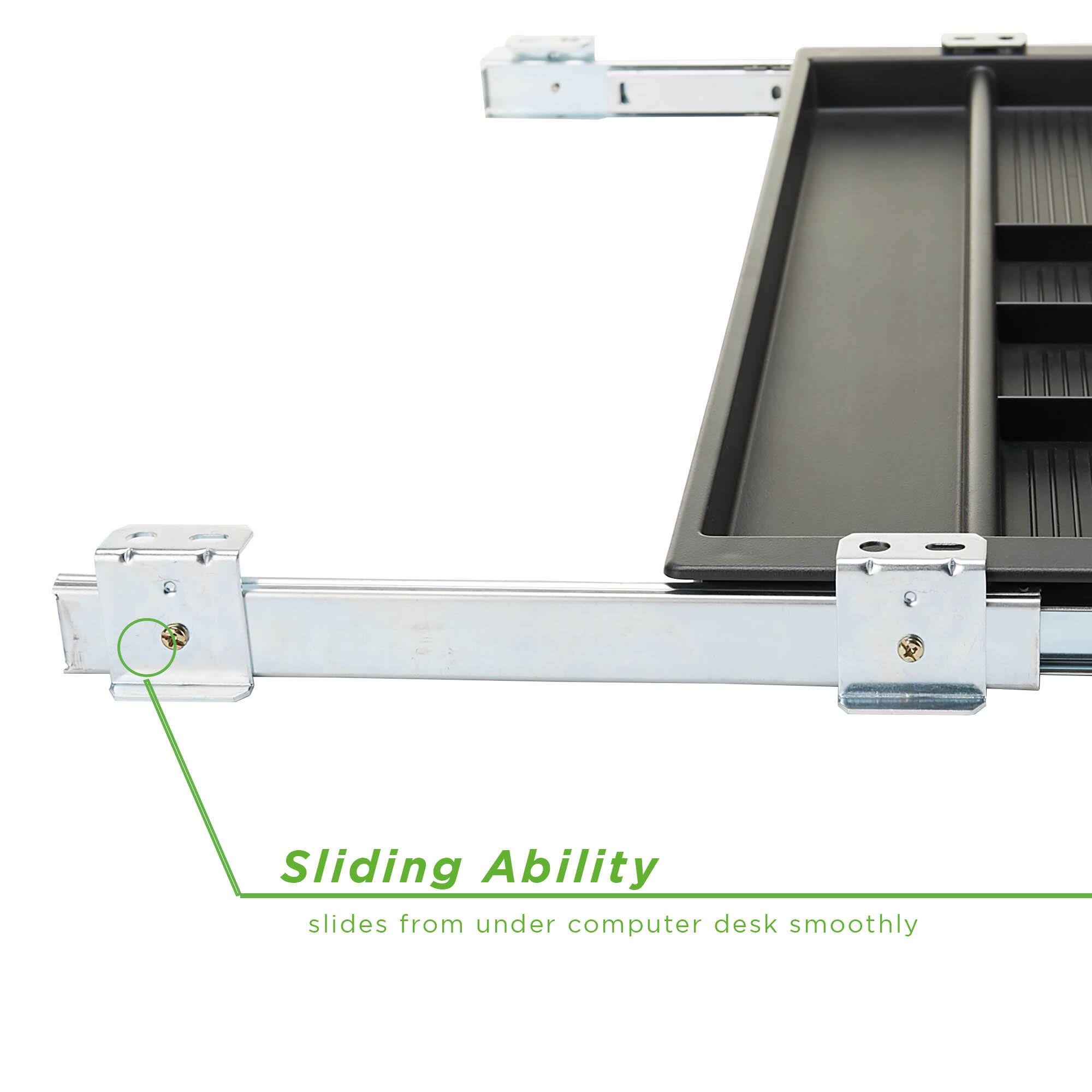 Mind Reader Black Under Desk Keyboard Organizer | Michaels