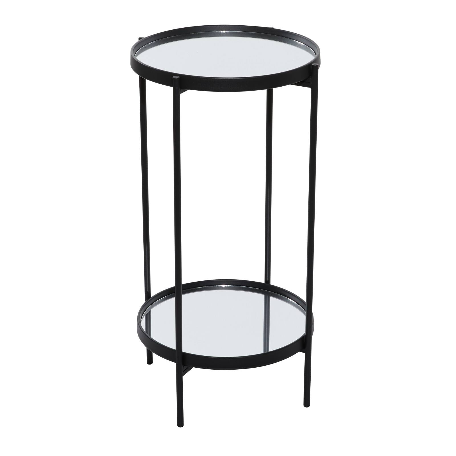 15" Black Contemporary Accent Table | Accent & End Tables | Michaels