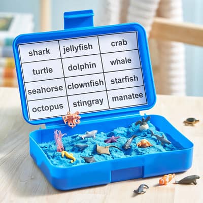 Kids Ocean Animal Sensory Bin | Projects | Michaels