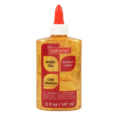 Washable Metallic Glue by Craft Smart®, Color: Gold | Michaels