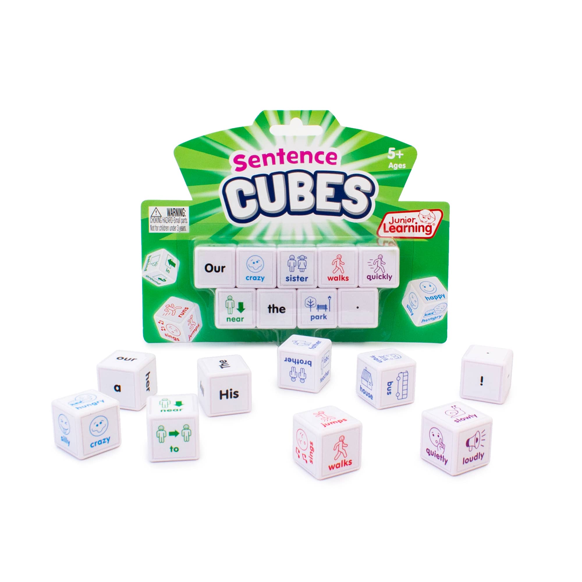 Junior Learning® Sentences Cubes Educational Set | Michaels