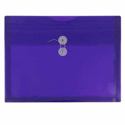 JAM Paper Booklet Plastic Envelopes with Button and String Closure, 108ct. | Michaels