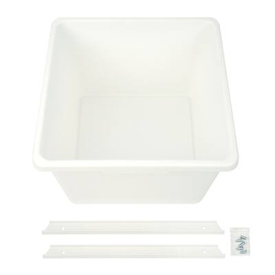 Make Station Modular Deep Plastic Storage Drawer by Simply Tidy®, Color ...