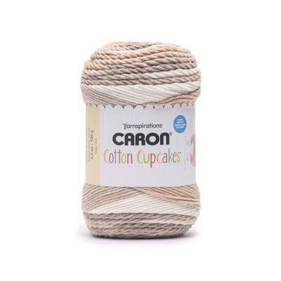 Caron® Cotton Cupcakes™ Yarn, Color: Toffee | Michaels