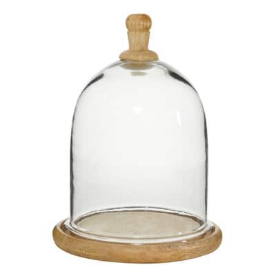11" Clear Glass Farmhouse Serving Tray | Michaels