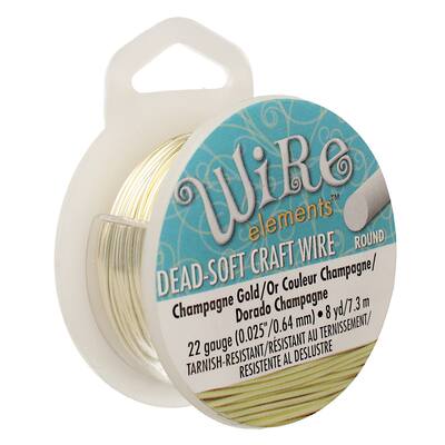 The Beadsmith® Wire Elements™ 22 Gauge Tarnish Resistant Soft Temper ...