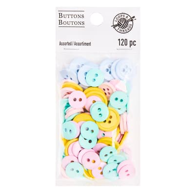 Favorite Findings™ Buttons, Pastel | Michaels