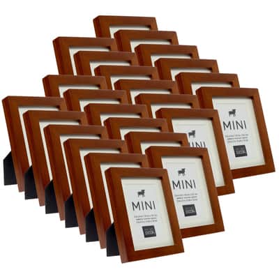 Buy in Bulk - 24 Pack: 2" x 3" Mini Frame with Mat by Studio Décor ...