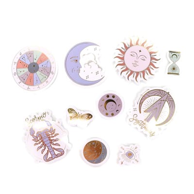 Vinyl Diecut Zodiac Sticker Set by Recollections™ | Michaels