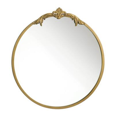 28" Ornate Gold Wall Mirror | Michaels