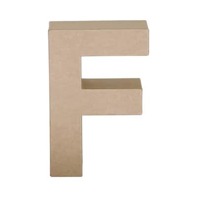 4" Papier Mache Letter | Michaels