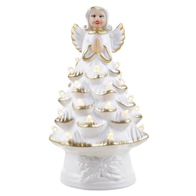 8" Nostalgic Ceramic Angel Tree | Michaels