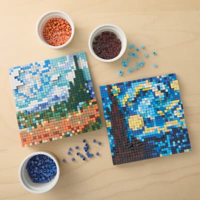 Van Gogh Paintings Pixelated Brick Art Kit by Make Market® | Michaels