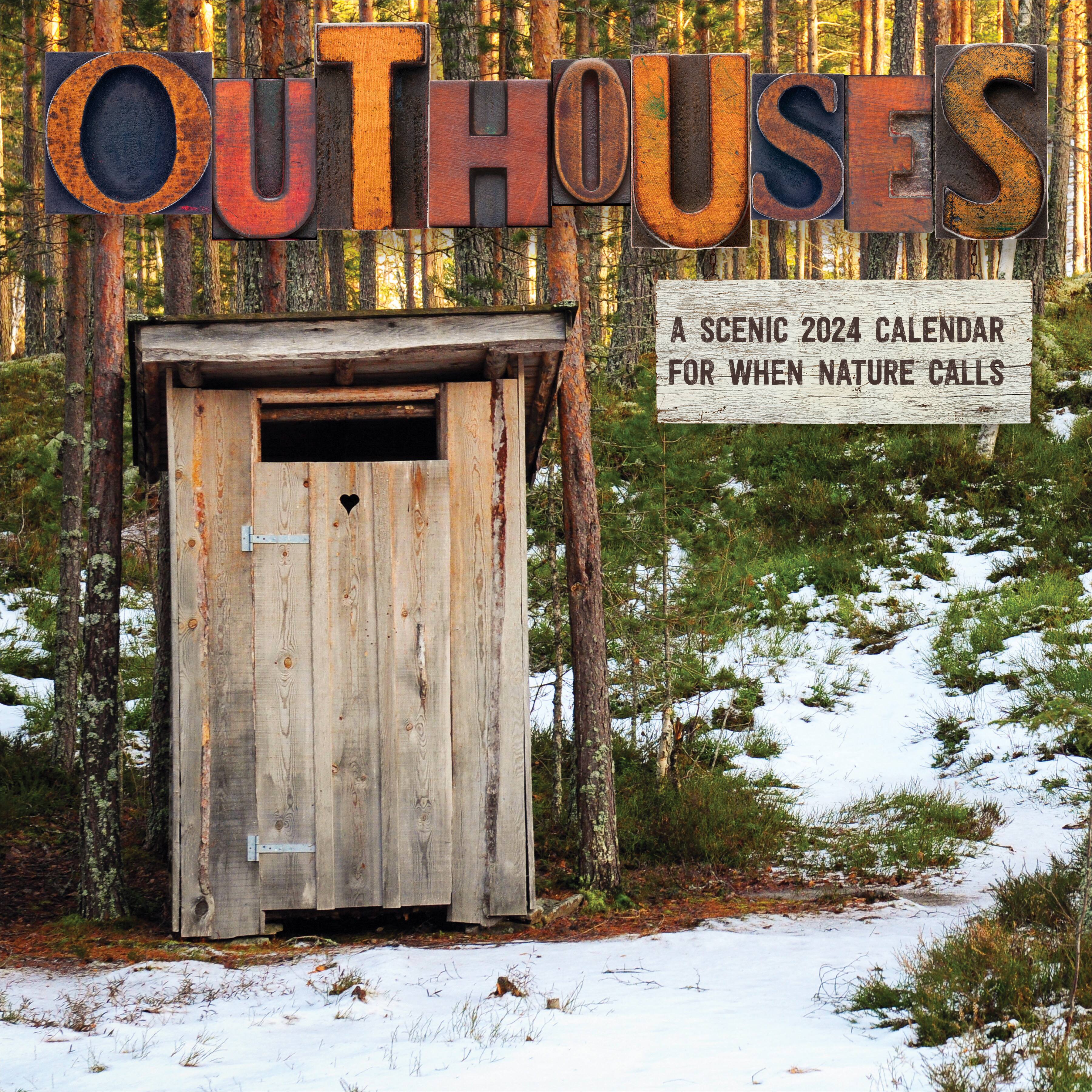 TF Publishing 2024 Outhouses Wall Calendar | Michaels