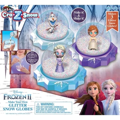 Cra-Z-Art Disney® Frozen 2 Cra-Z-Snow Glitter Snow Globes | Michaels