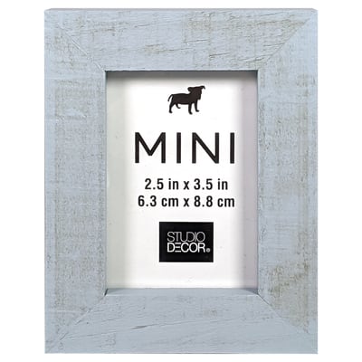 Blue Sawn Mini Frame by Studio Décor® | Michaels