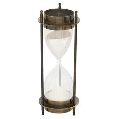 7" Brown Brass Traditional Timer | Michaels