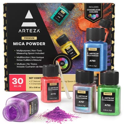 Arteza® Premium Mica Powder Set | Michaels
