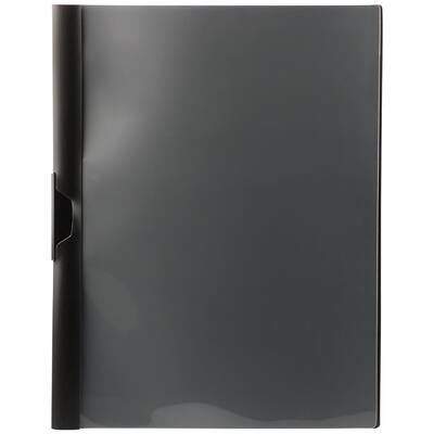 JAM Paper 9" x 12" Plastic Report Cover with Slide Lock Clip, 20ct ...