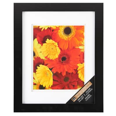 6 Pack: Black 8" x 10" Gallery Wall Frame with Double Mat by Studio ...