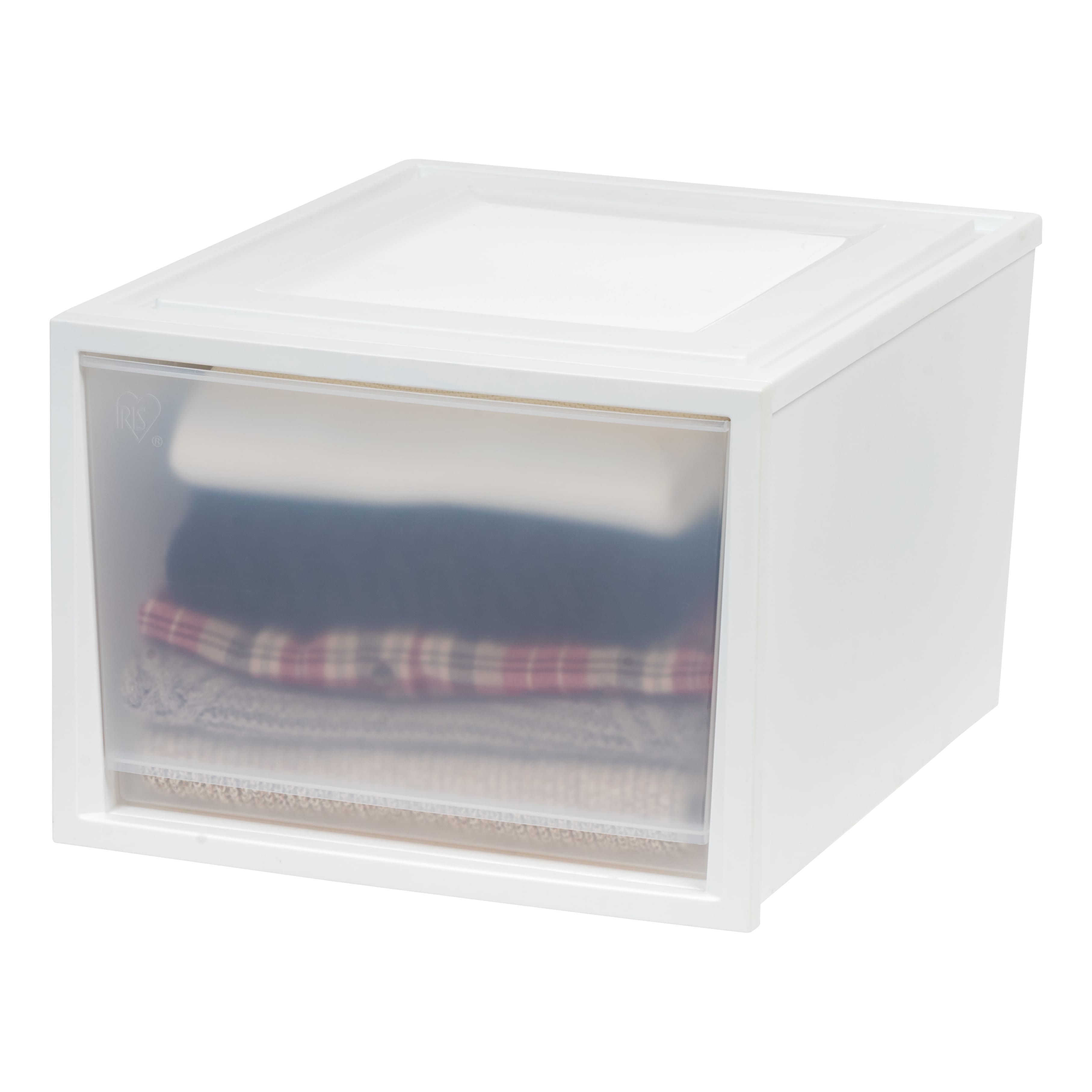 Iris® White Deep Box Chest Drawer, 3 Pack | Michaels