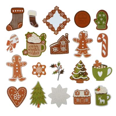 Gingerbread Ephemera by Recollections™ | Michaels