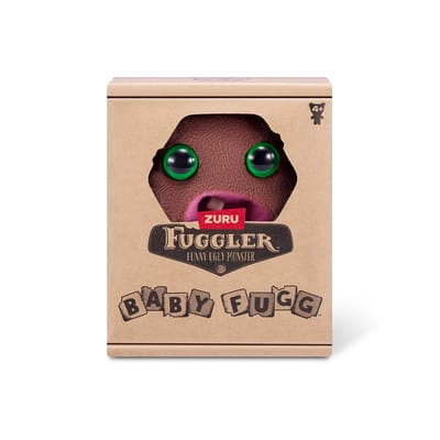 Fuggler™ Baby Fugg™ 3.5" Brown Hedge Grog Funny Ugly Monster Soft Plush ...