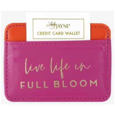 Lady Jayne® Full Bloom Credit Card Wallet | Michaels