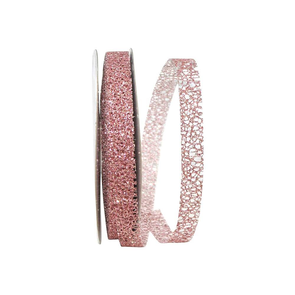 Reliant 5/8" x 25yd. Glitter Mesh Ribbon | Michaels