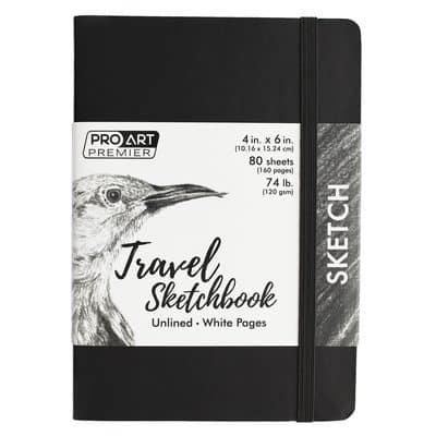 Pro Art® Premier White Travel Sketchbook | Michaels