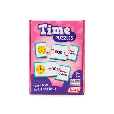 Junior Learning® Time Puzzles | Michaels