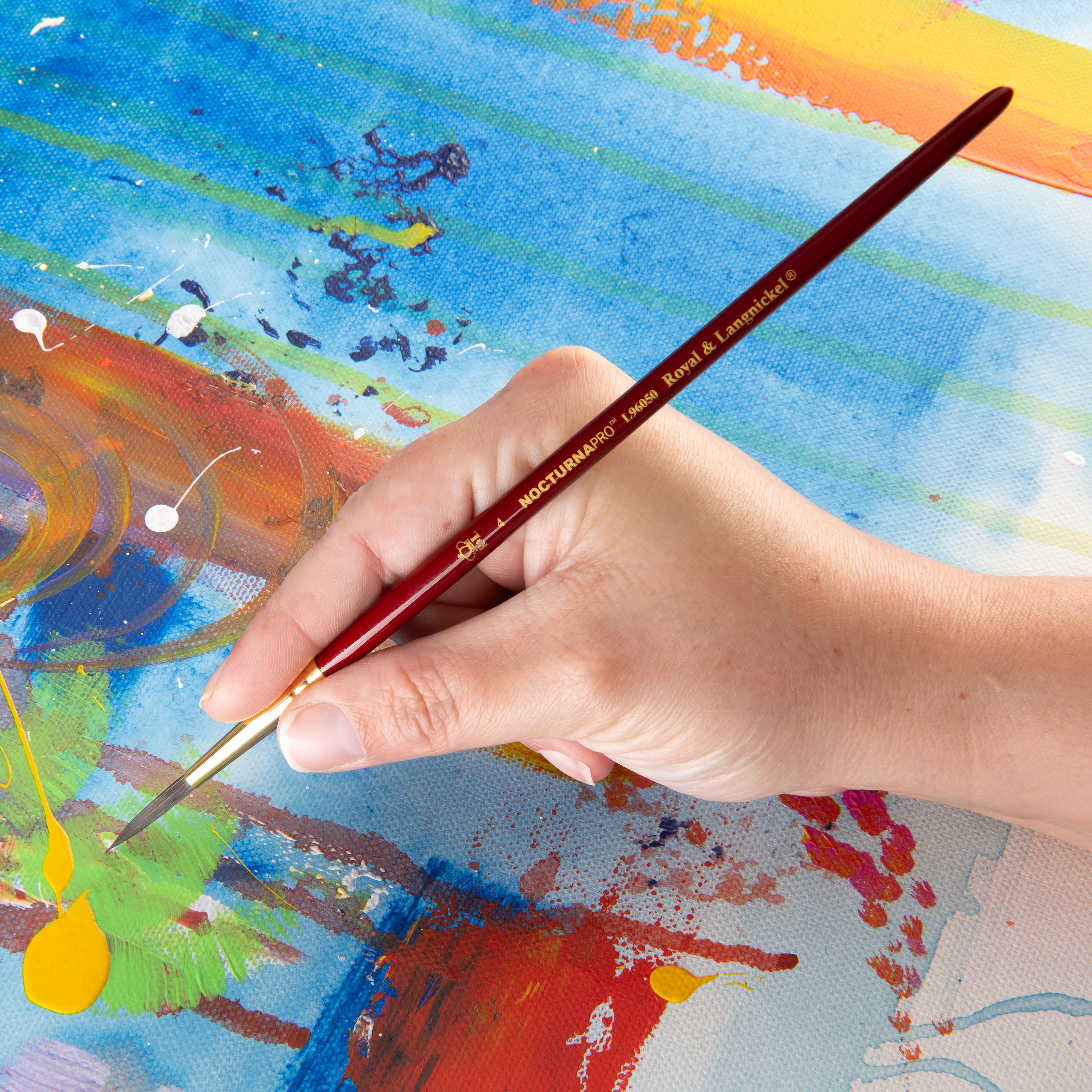 Royal & Langnickel® Nocturna Pro™ Script Liner Brush | Michaels